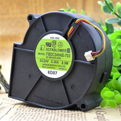 日本伺服 涡轮风扇9033 FBDC24H4S-703 DC:24V 0.36A 8.5W 散热器