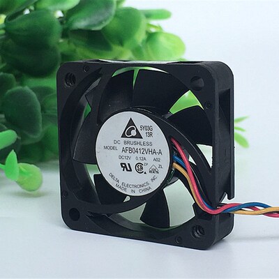 台达 4厘米 AFB0412VHA 4010 12V 0.12A 4线PWM温控 滚珠散热风扇