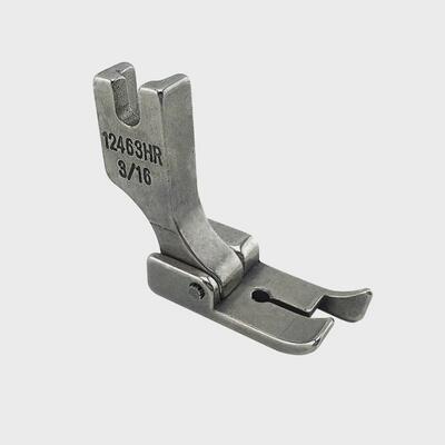 平车全钢固定挡边厚料压止口线压脚0.1/0.2左右缝切线T压脚12463R