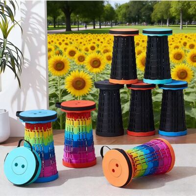 【实在好用】折叠凳便携式凳子伸缩凳小板凳露营装备户外折叠凳