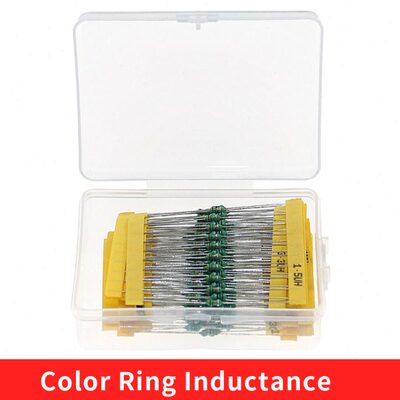 20Values 0307 Inductor Assorted Kit 1uH-4.7MH 1/4W Color Rin