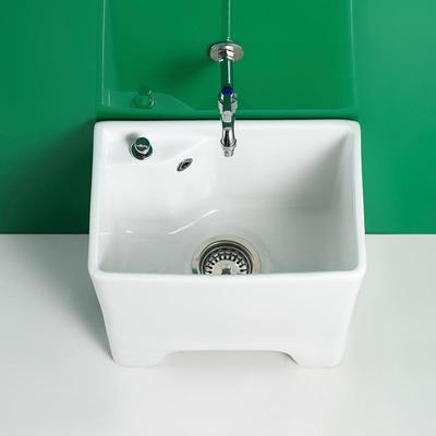 A10L号家用洗拖池卫把生间阳拖布F76T6MST池落地式陶瓷小地拖盆墩