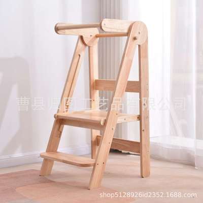 儿童蒙氏学习塔折叠洗漱凳幼儿台阶凳子宝宝洗手梯learning tower