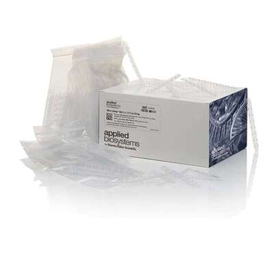 Thermo ABI 0.1/0.2ml荧光定量PCR8连管八连排 管盖 透明4358293