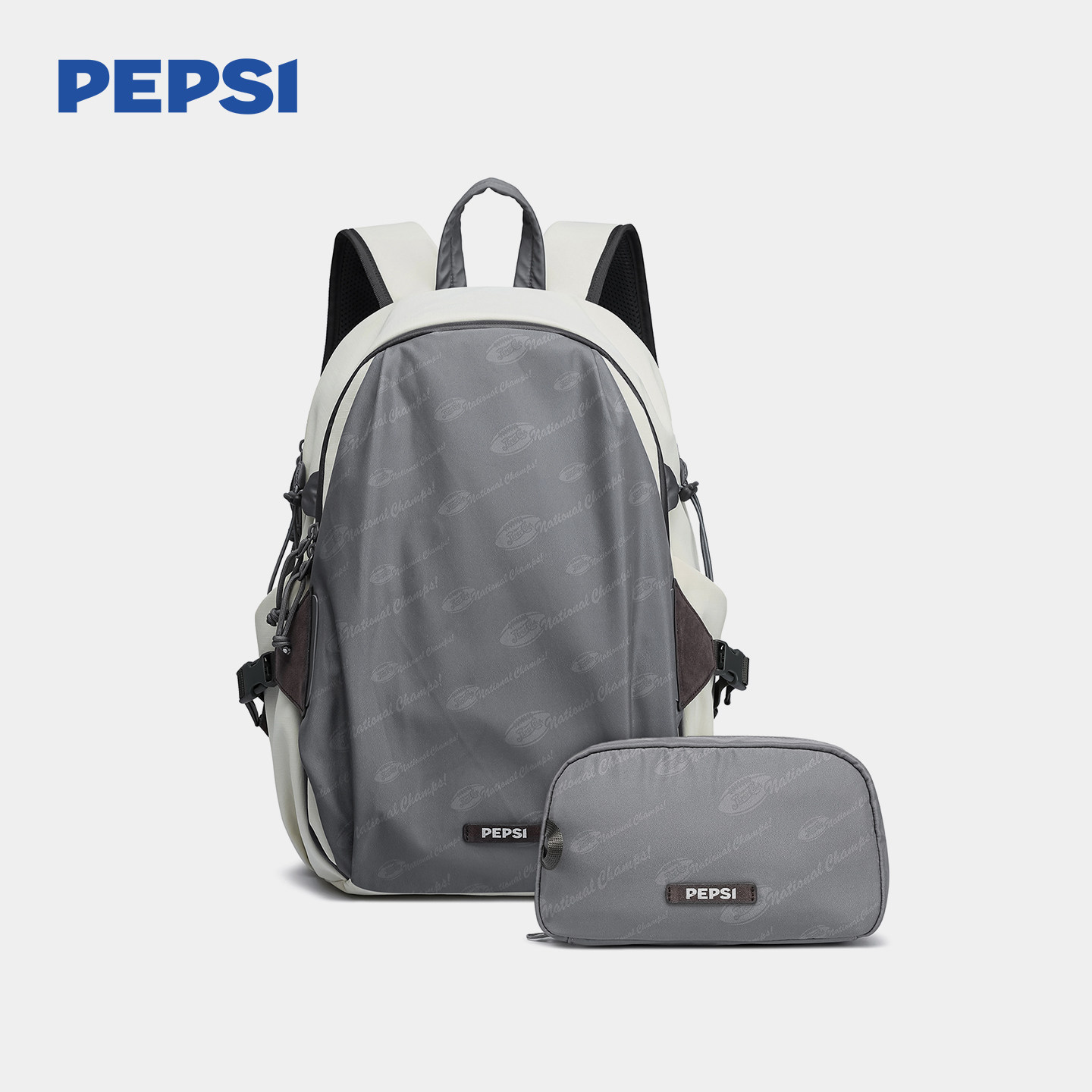 Pepsi/百事户外防水背包轻便大容量旅行双肩包女运动通勤休闲书包