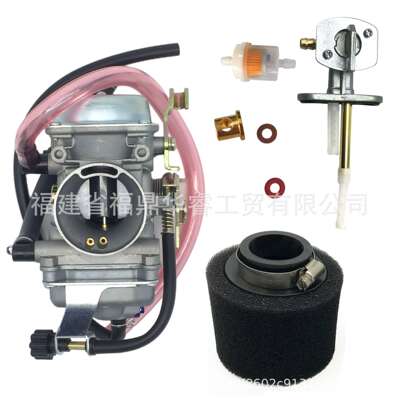 KLF300化油器空滤油开关适用BAYOU 300 KLF300 KLF220 KLF400摩托