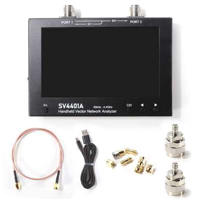 跨境 SV4401A 矢量网络分析仪50KHz-4.4GHz 7寸大屏 nanovna
