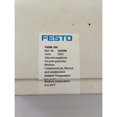 询价FESTO全新原装正品VADM-200 162504 拍下发货正品销售议价
