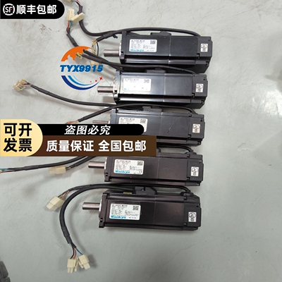 拆机三协伺服电机MA401A2KA14，400W，功
