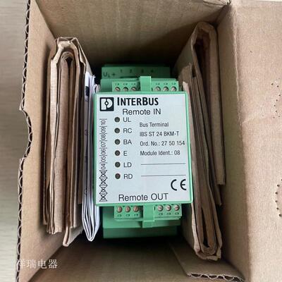 全新正品原装菲尼克斯总线耦合器 IBS ST 24 BKM-T 2750154议价