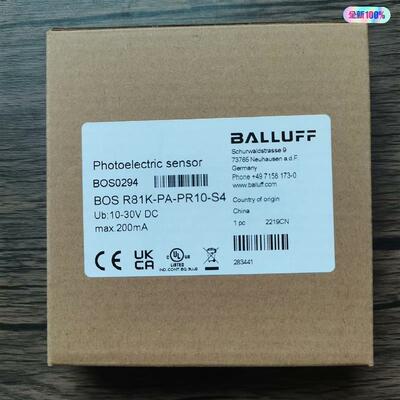 询价(请询价)全新原装正品 巴鲁夫 BOS0294 BOS R81K-PA议价