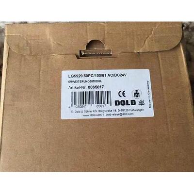 询价原装DOLD多德继电器LG5929.60/100/61 AC/DC24V (0061923)议