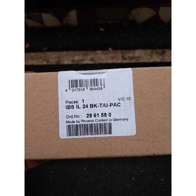 询价2861580菲尼克斯全新原装正品现货耦合器IBS IL 24 BK-T/U-PA