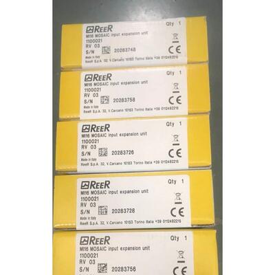 询价瑞奥 REER 安全继电器 MI16MOSAIC 1100021 20283728全新议价