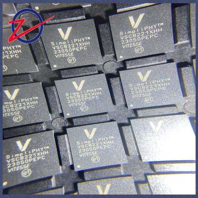 VSC8221XHH 以太网交换机 TFBGA100封装 收发器 1/1 千兆位以太网