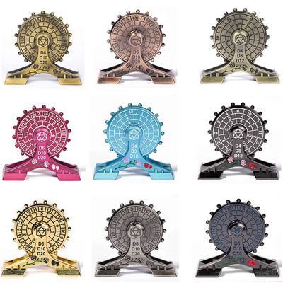 金属摩天轮旋转陀螺跑团骰子