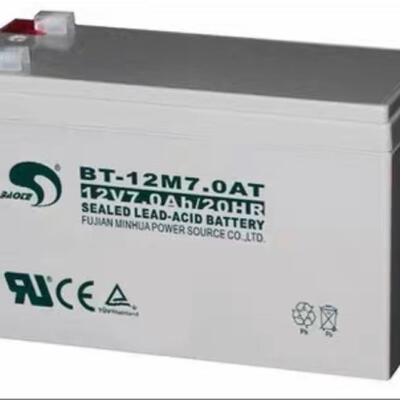 赛特蓄电池BT-12M7.0AC 12V7.0AH 控制开关 照明电源 电器电源