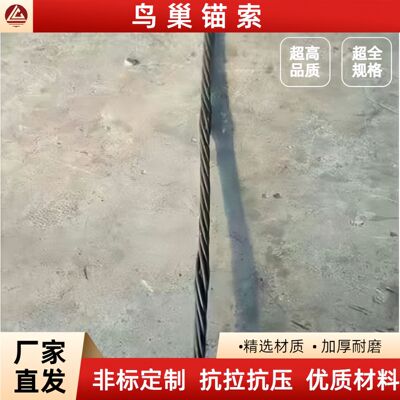 矿用鸟巢锚索 耐磨耐用鸟巢锚索 SKL22-1/1860规格17.8mm鸟巢锚索