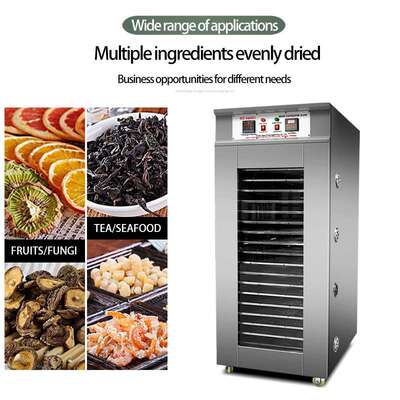 30 Trays Layers Fruit Drying Machine Industrial Fruits Veget