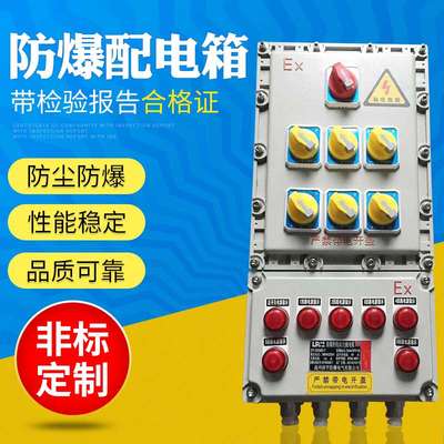 防爆动力箱应急照明配电箱防爆KPU电源开关控制检修箱动力配电柜