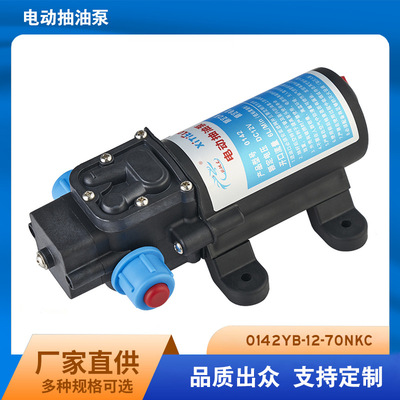 厂家供应XTL汽油泵抽油器汽车油箱抽油泵70W燃油输送泵自吸隔膜泵