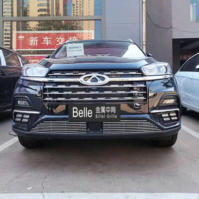18-21款20奇瑞瑞虎8鲲鹏版改装件专用中网前脸保险杠外观亮条配件