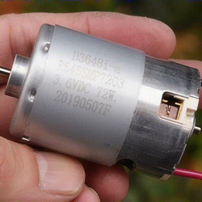 D3648i-a R545电机 3.6V 72W 高转速大扭力 小型电钻马达