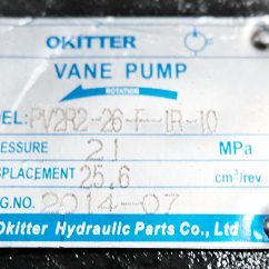 OKITTER VANE PUMP 定量叶片泵 PV2R1-19-F PV2R2-41-F-1R-10 53