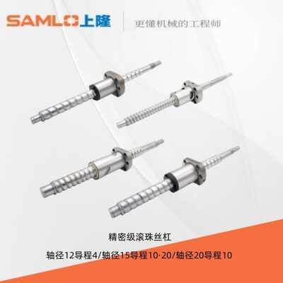 上隆原装滚珠丝杠BTWP1204/1510/1520/2010/2510-L500-T30-R-Y-B