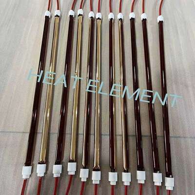 TC wafer多点测温用短波加热管 石英加热管 近红外线加热管厂家