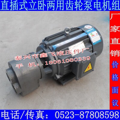 LWBZ型CB-B80齿轮油泵电机组B100齿轮泵B125输油泵装置(立卧式)