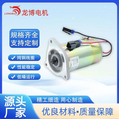 HY64001液压油泵电机48V350W叉车转向电机动力单元直流电机