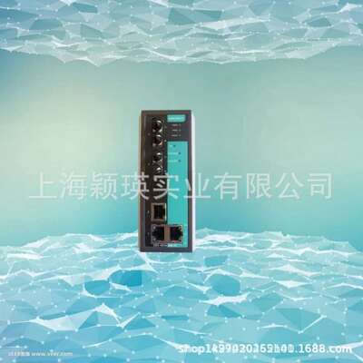 MOXA EDS-405A-MM-ST 2光6电工业以太网交换机
