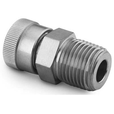 SwagelokSS-4-UT-1-4BT不锈钢Ultra-Torr真空接头外螺纹1/4in.1/4