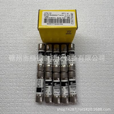 伊顿巴斯曼EatonBussmann熔断器KTK-1010A600Vac全新现货