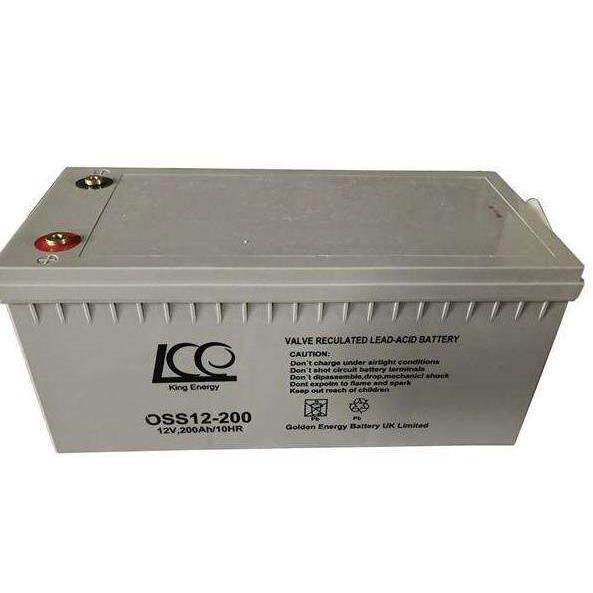 KE蓄电池SS12-200 免维护计算机船舶光伏发电/太阳能储能12V200AH