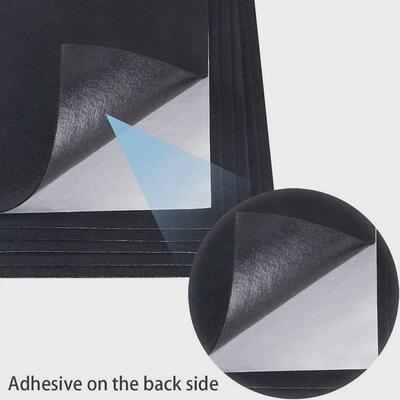 工业毛毡黑色毯i踩密封耐高温切条自粘地面车间吸油耐磨吸水吸新