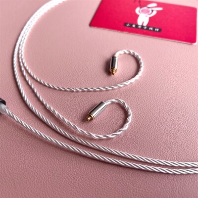 蝶澈单晶银 榭兰图 n5005 se846 谢兰图ie600  4.4平衡耳机升级线