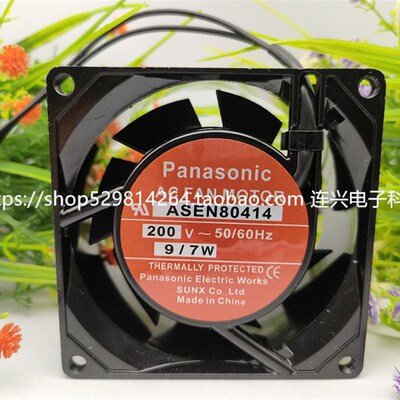 全新Panasonic ASEN804549 ASEN80414 AC200V机柜散热风扇9/7W