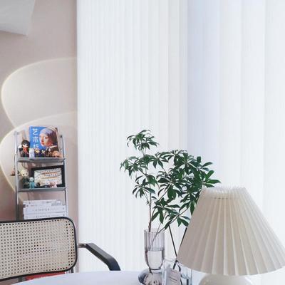 纳斯梦公幻帘垂直竖百厅叶窗帘电动哈客卧室阳台B001落地纱窗隔断