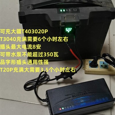 T100ST70S60T50Ts25pT40T30t20p植保无人机智能电池保养充电器