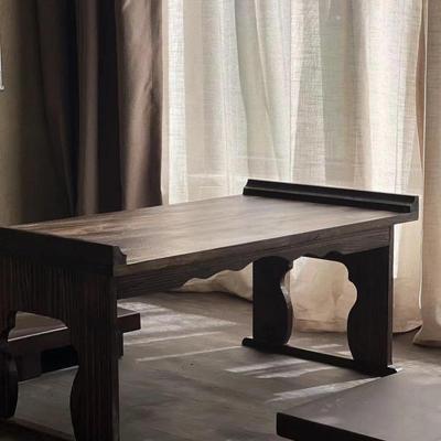 榻可叠实木围古风宿舍桌桌中式汉折QAN服马面裙拍摄道具炉煮茶桌