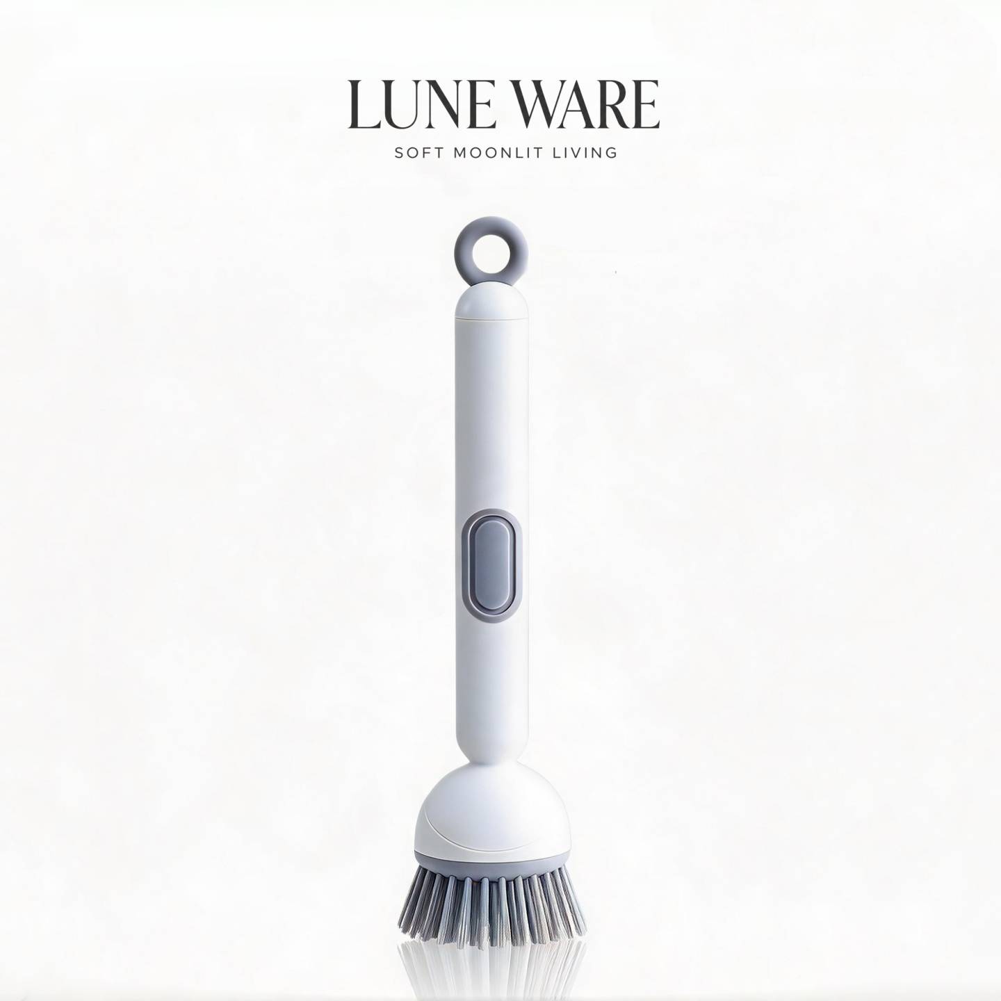 LUNE WARE▪加液式旋转锅刷洗碗洗锅清洁刷厨房长柄洗碗刷子家用