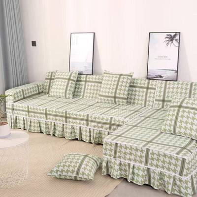 滑全盖沙发套pxx10036全包通用四季发防猫抓布罩艺组合贵防妃沙发