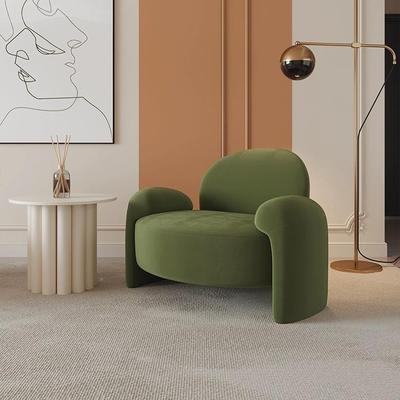 人懒人单沙发创意台息休闲酒店大堂阳服装551店铺休区接待洽谈沙发椅