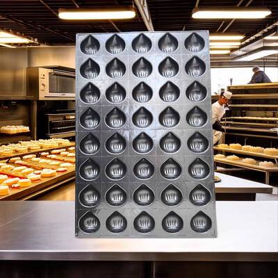 蛋黄模16084油年糕中板栗具商用烤盘烘焙模具网厂家直糕销式