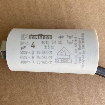 ABB用 意大利 8uF Italfarad RP-3 400V 450V 启动电容 500VAC