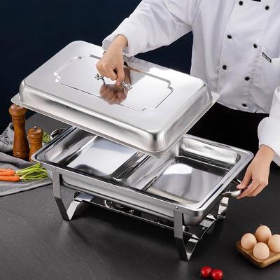 不锈保温形自助布餐炉加厚方隔层钢酒店早餐菲炉商用食物加PVF热
