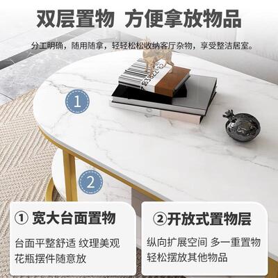 茶几客厅新家用简cj0034-1约现茶代创意双沙发边层几2025款桌出租