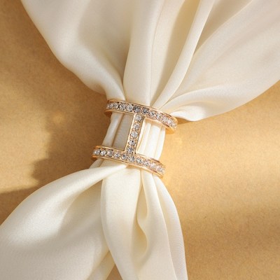 50cm扣迷你打结小丝巾高档简约丝巾扣衬衫飘带环扣围巾小号隐新款